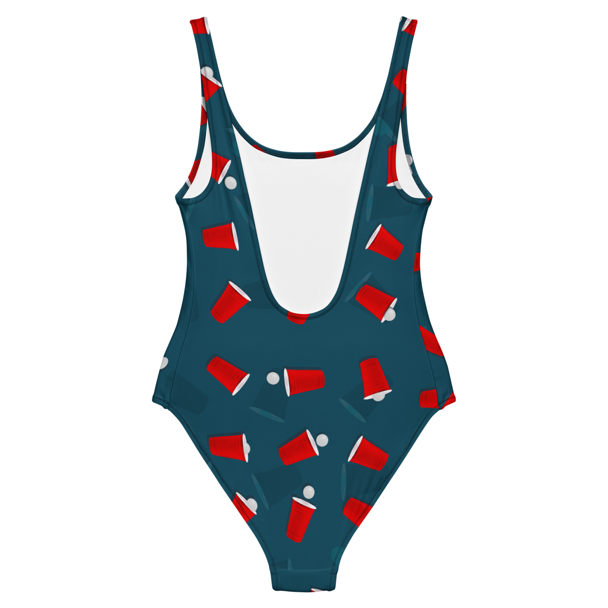Beer Pong One-Piece Swimsuit – Whiskey Riff Shop