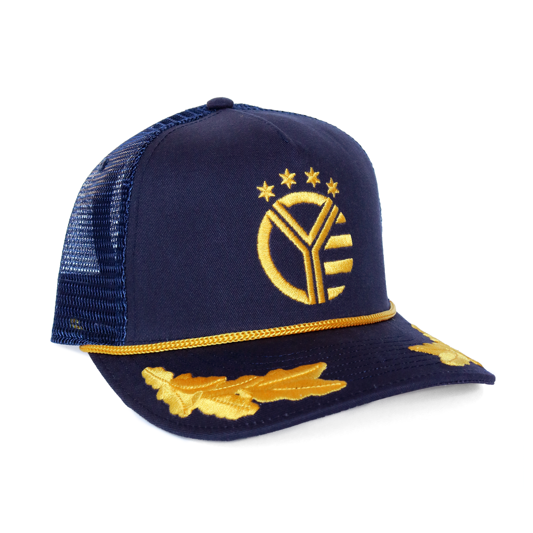 Whiskey Riff Oak Leaf Captain Rope Hat – Whiskey Riff Shop