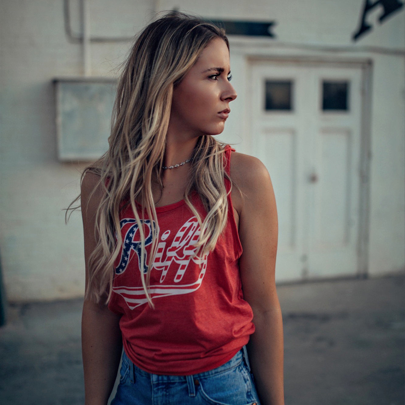 RIFF Stars and Stripes Tank Top – Whiskey Riff Shop