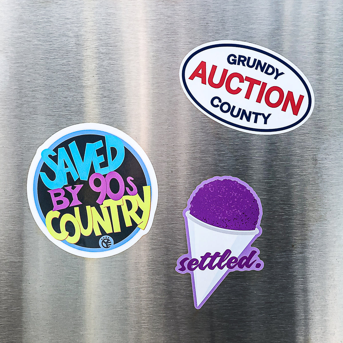 '90s Country Sticker/Decal Pack – Whiskey Riff Shop