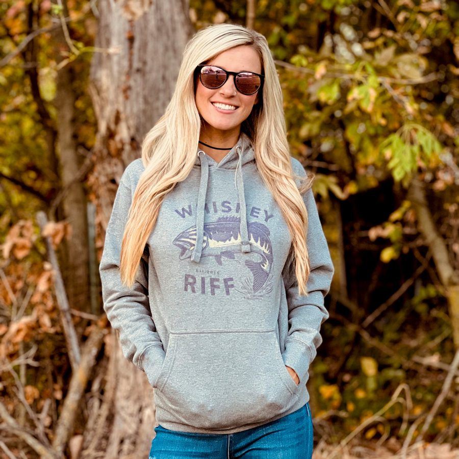 Whiskey Riff Fishing Hoodie – Whiskey Riff Shop