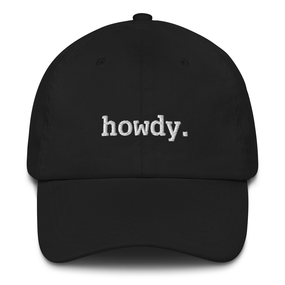 Howdy Dad Cap – Whiskey Riff Shop