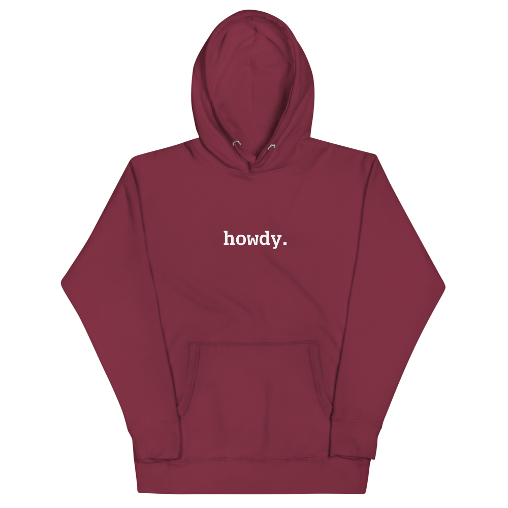 HOWDY Hoodie – Whiskey Riff Shop